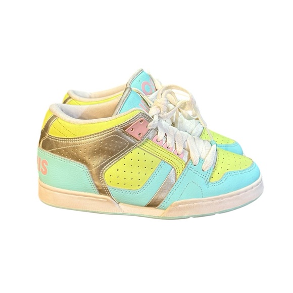 Osiris | Shoes | Osiris South Bronx Girls Multicolor Skate Shoes Womens ...